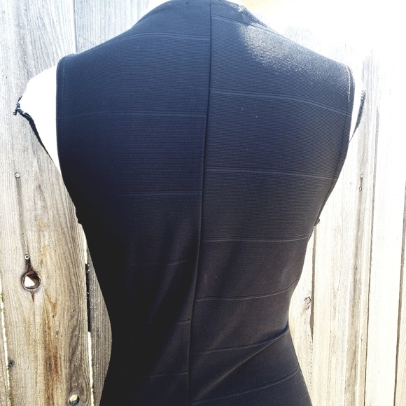 Missguided | Dresses | Misguided Elastic Long Black Bondge Dress | Poshmark